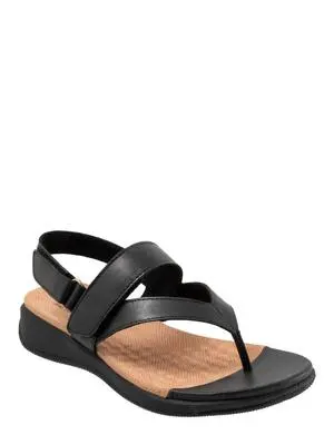 Softwalk Tracy Slingback Sandal - Black