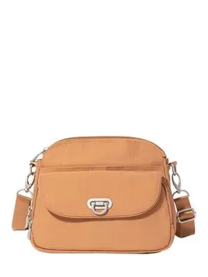 BAGGALLINI Coastal Flip Lock Crossbody Bag - Acorn