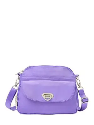 BAGGALLINI Coastal Flip Lock Crossbody Bag - Lavender Surf