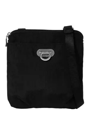 BAGGALLINI Mini Crossbody Bag With Flip Lock Closure Black