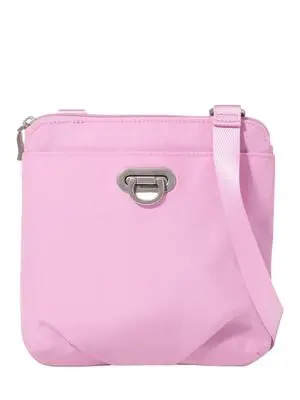 BAGGALLINI Mini Crossbody Bag With Flip Lock Closure - Hibiscus Pink