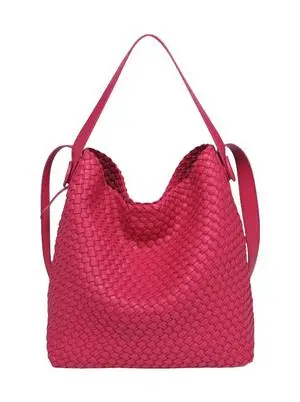 MODA LUXE Edith Hobo Bag - Fuchsia
