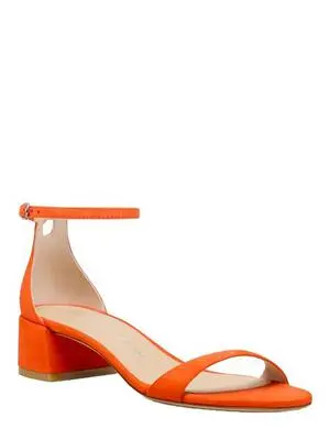 STUART WEITZMAN Stuart Weitzman Nudist Block Heel Sandal Paradise