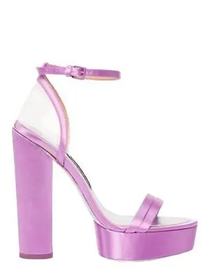 JESSICA RICH Platform High Heel Sandal - Lavender