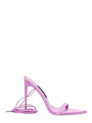 JESSICA RICH Rich Strappy Satin Sandal - Lilac