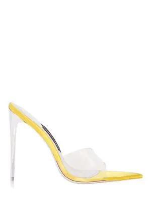 JESSICA RICH Racy Stiletto Mule Sandal - Yellow