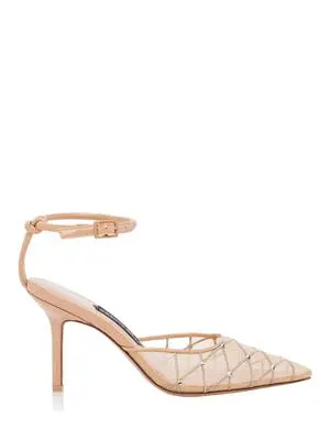 JESSICA RICH JESSICA RICH Amora Mesh Slingback Nude