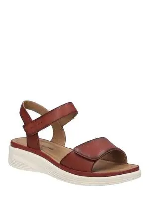 Josef Seibel Josef Seibel Severan Ankle Strap Wedge Sandals Hibiscus