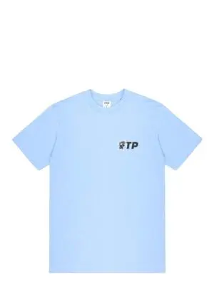 FTP X Famous Logo Tee Shirt - Sky Blue