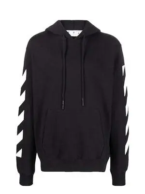 Off-White Diag Arrow Slim Hoodie - Black