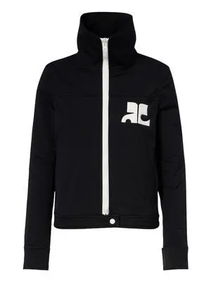 COURREGES Logo Jacket - Black