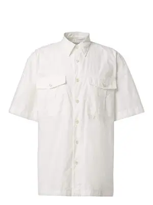 Dries Van Noten Cotton Canvas Shirt - White