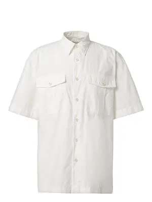 Dries Van Noten Cotton Canvas Shirt - White