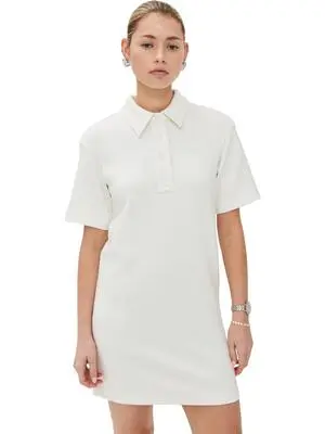 LE BOP Solene Polo Dress - Ivory