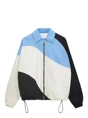 MSGM Printed Shirt Jacket - White