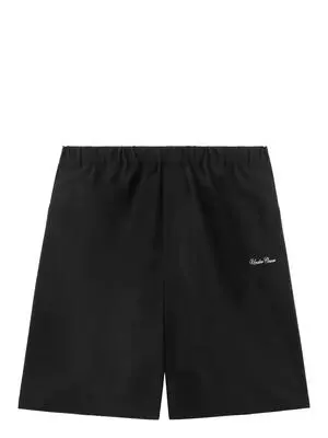 UNDERCOVERISM Text-print Shorts - Black