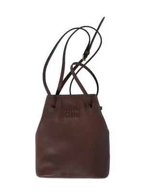Miu Miu Nappa Leather Mini-bag - Briarwood
