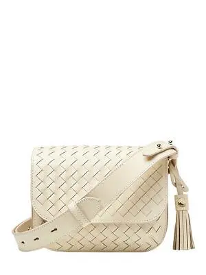 ASPINAL OF LONDON Aspinal Of London Ella Cross-Body Bag Ivory