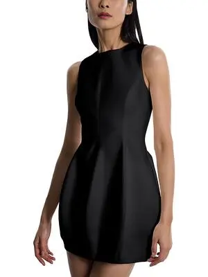 Bcbgmaxazria Bcbgmaxazria Bubble Mini Dress Black