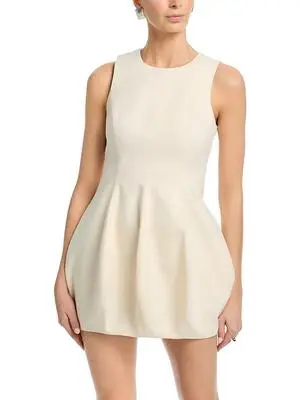 Bcbgmaxazria Bubble Mini Dress - Gardenia