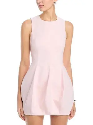 Bcbgmaxazria Bubble Mini Dress - Pink Blush