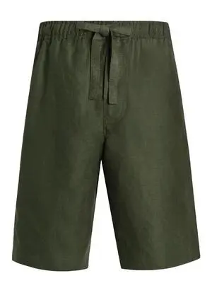 Dolce & Gabbana Dolce & Gabbana Linen Shorts Green