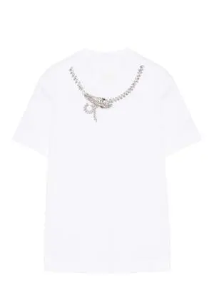 Givenchy Crystal-embellished T-shirt - White