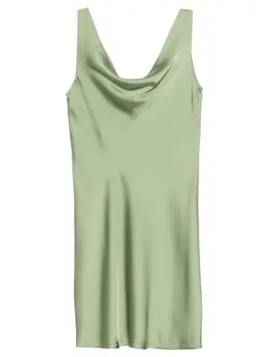 Norma Kamali Norma Kamali Maria Mini Dress Green