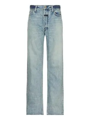 Fear Of God 5 Pocket Straight Leg Jeans - Medium Indigo
