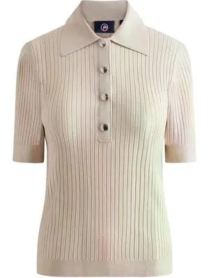 Fusalp Fusalp Knitted Polo Top Neutrals