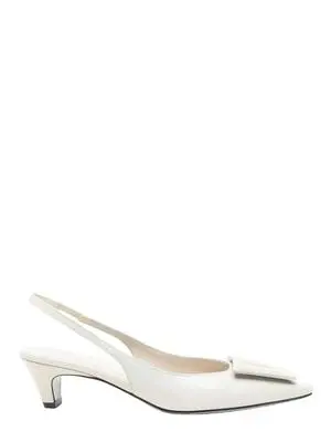 Roberto Festa 50mm Dorien Pumps - White