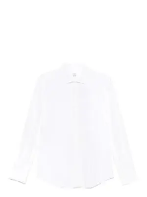 MAZZARELLI Piqué-weave Shirt - White