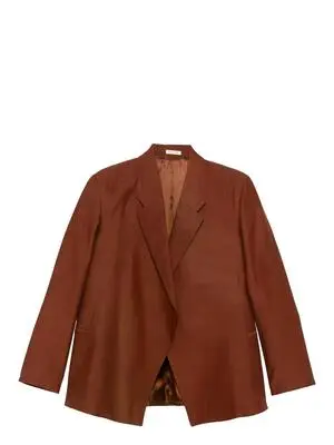 Bite Studios BITE Studios Open-Front Blazer Brown