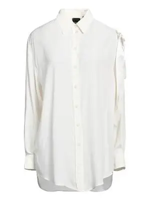 Pinko Shirt In Acetate, Silk, And Polyester - White