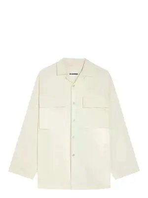JIL SANDER Flap-pocket Shirt - White
