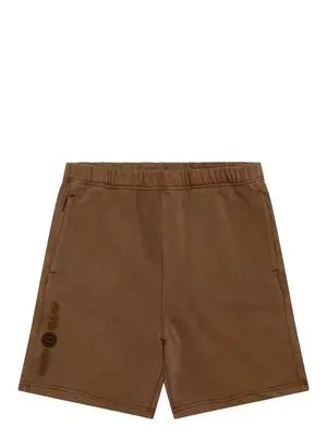 AAPE BY *A BATHING APE® Logo-embroidered Track Shorts - Brown
