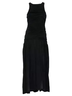 Bite Studios Waved Maxi Dress - Black
