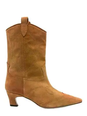 Ermanno Scervino 50mm Cowboy Boots - Brown