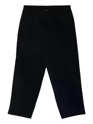 CFCL Soft Hypha Straight-leg Trousers - Black