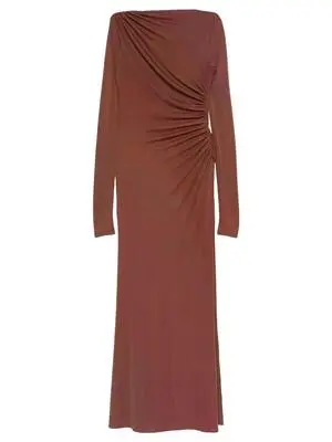 Andamane Veronica Maxi Dress Brown