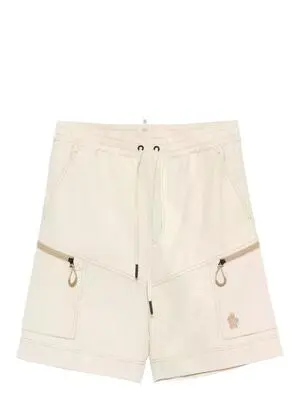 Moncler Drawstring Cargo Shorts - Neutrals