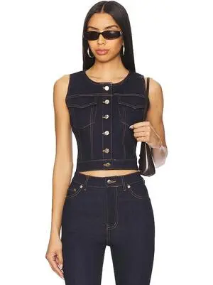 NAKEDVICE The Rina Vest - Dark Blue