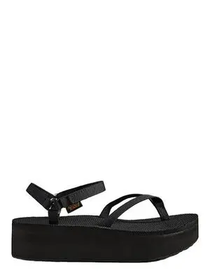 Teva Flatform Slim Sandals - Black