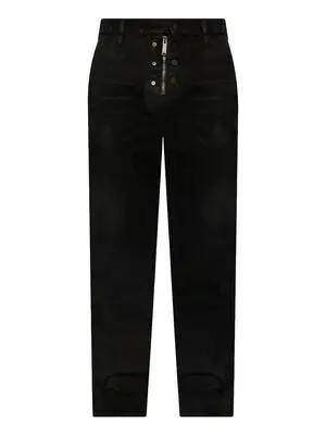 Dsquared2 Logo-patch Jeans - Black