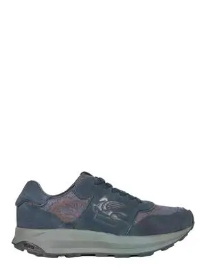Etro Paisley-motif Sneakers - Blue