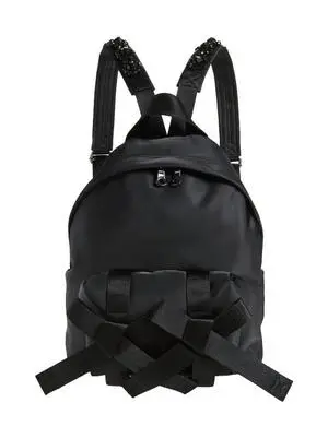 Simone Rocha Bow Front Backpack - Black/jet