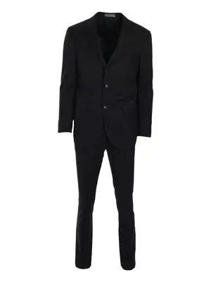 Corneliani Virgin Wool Suit - Black