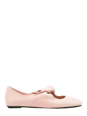 Alexander McQueen Twist-detail Ballet Flats - Pink
