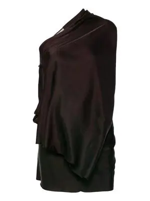 Rick Owens One-sleeve Top - Brown