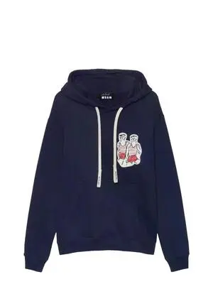 MSGM Patch-Detail Hoodie